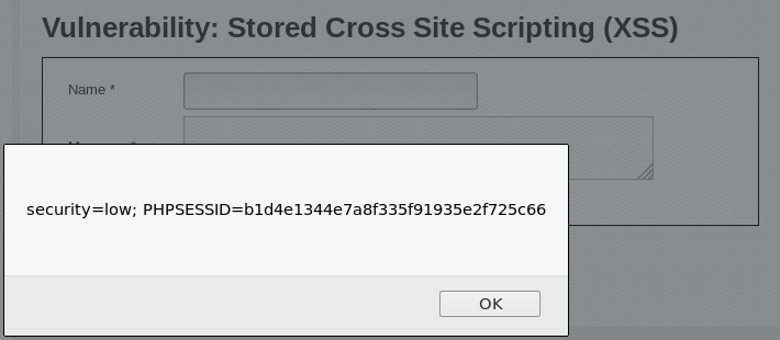 Dvwa Part 2 Exploiting Cross Site Scripting Xss Vulnerabilities Insecurity Matters Blog