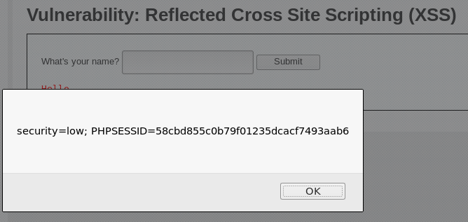 Dvwa Part 2 Exploiting Cross Site Scripting Xss Vulnerabilities Insecurity Matters Blog